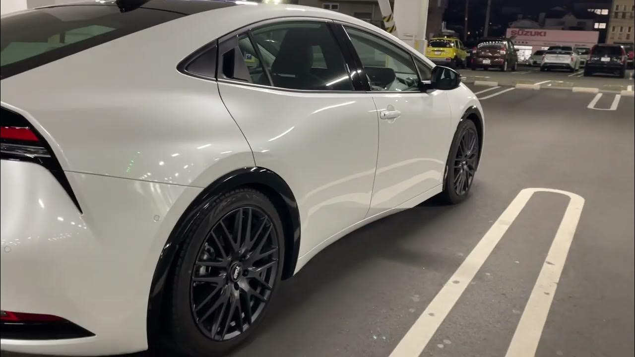 新型60プリウスPrius 社外アルミ19inch MID RMP 029F装着 - YouTube