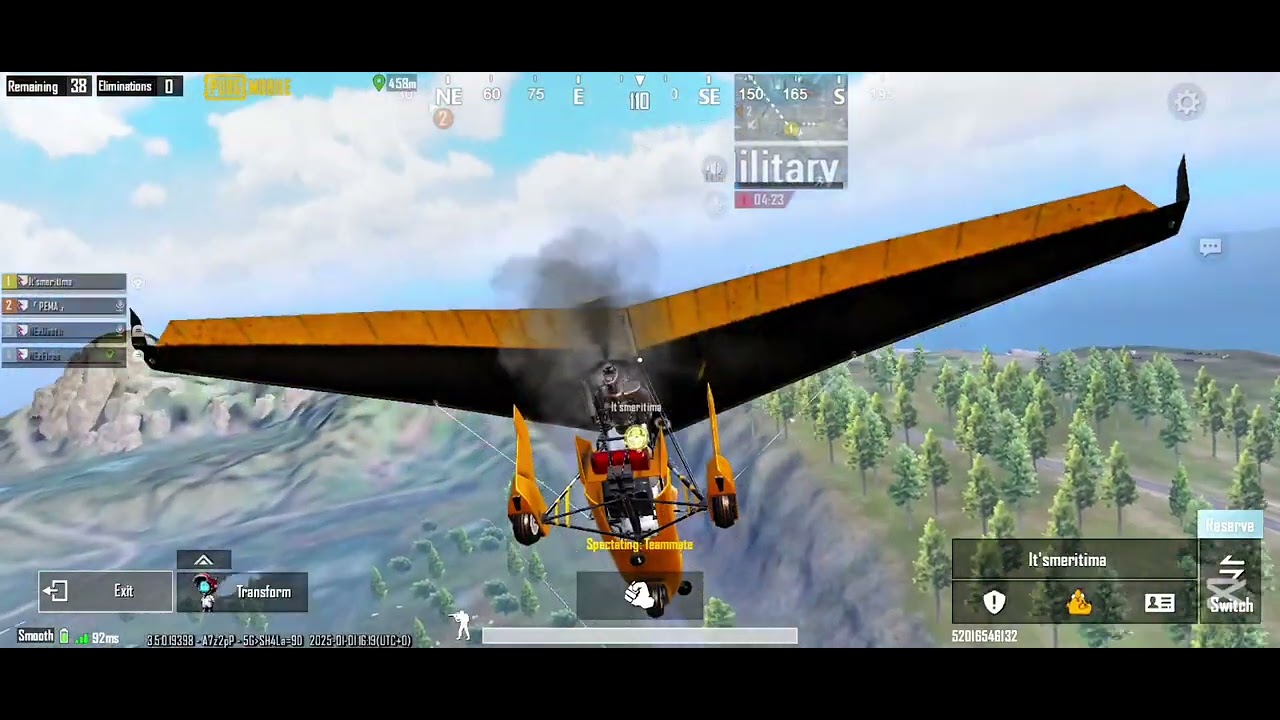 How to betray and how to fly plane in pubg - YouTube