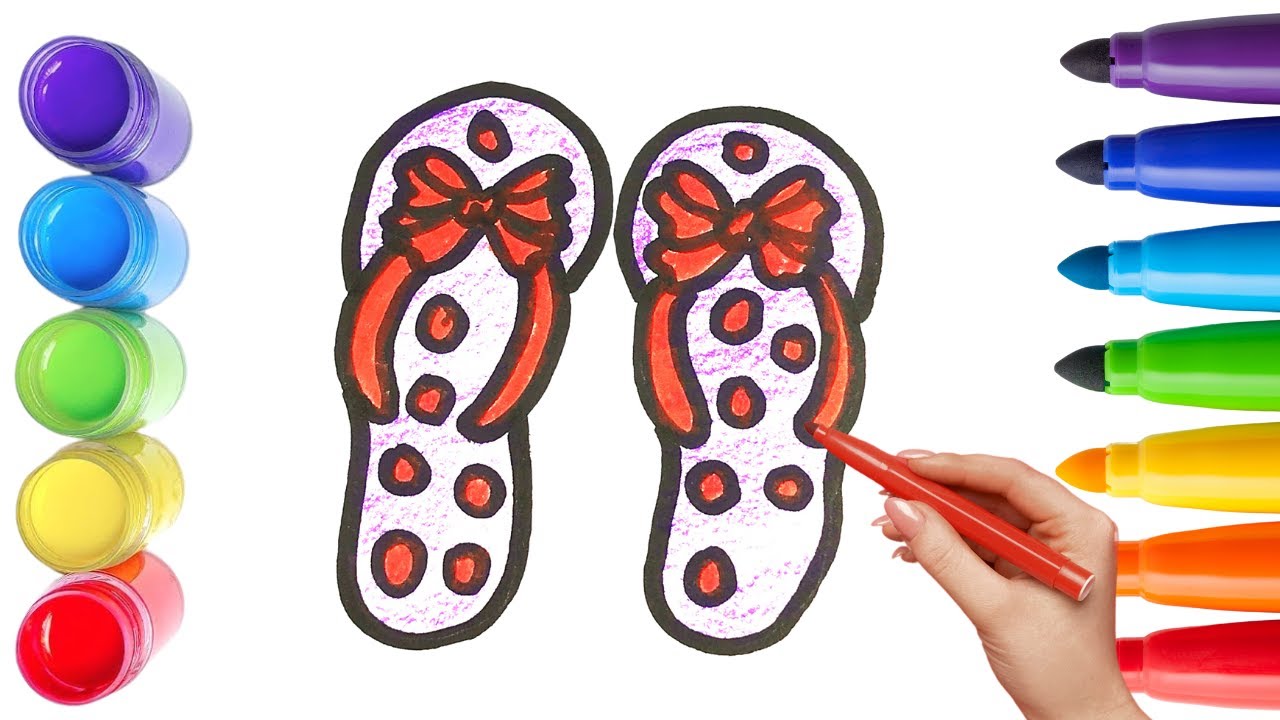 How To Draw cute SANDEL Drawing, Painting & Coloring For Kids and ...