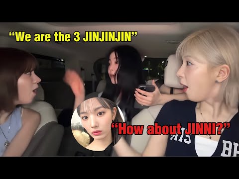 NMIXX members panicking when they almost mentioned JINNI in their latest live