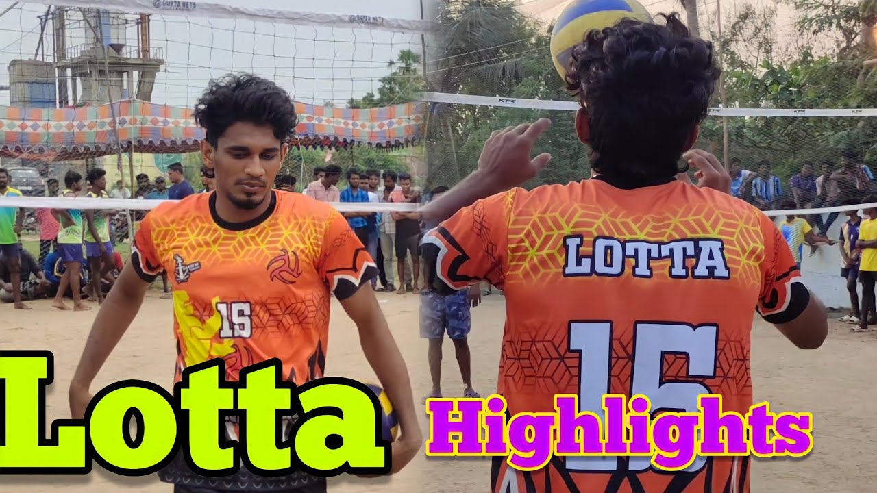 Lotta highlights 🔥 Left hand attacker #volleyball - YouTube