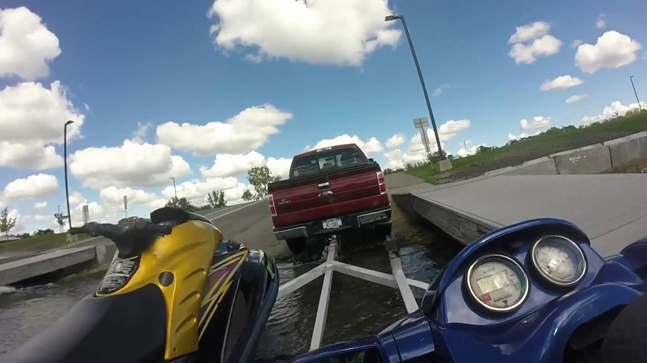 2002 SeaDoo 951 RX DI: breaking in the new engine Niagara River - YouTube