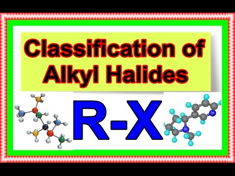Classification of Alkyl Halides, Organic Chemistry Basics, Basics of ...