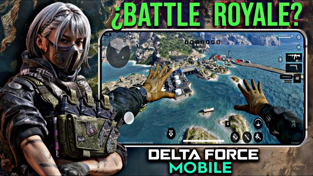 ¿BATTLE ROYALE? en DELTA FORCE MOBILE | ASI SERA? - YouTube
