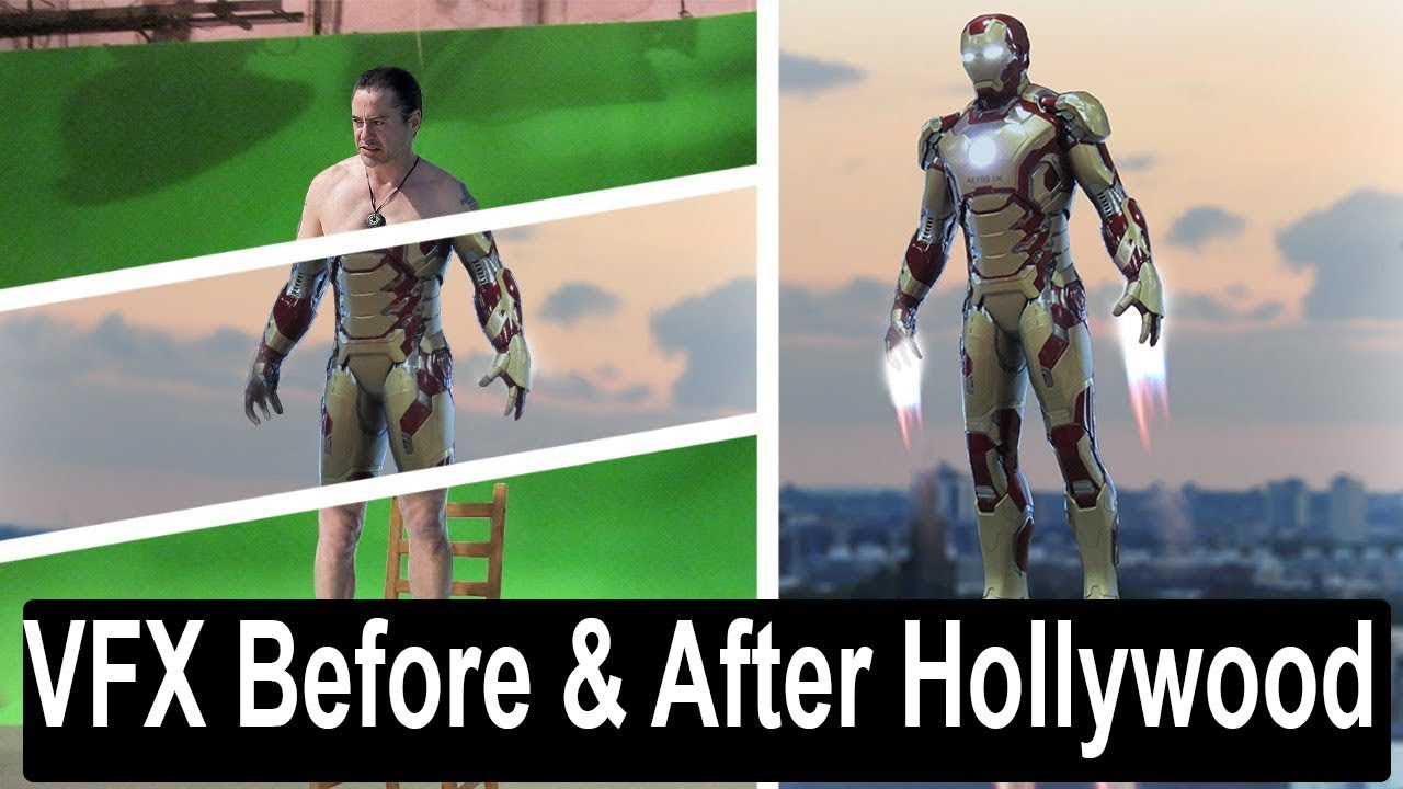 Before After VFX | HOLLYWOOD MOVIE SCENE BREAKDOWN - YouTube