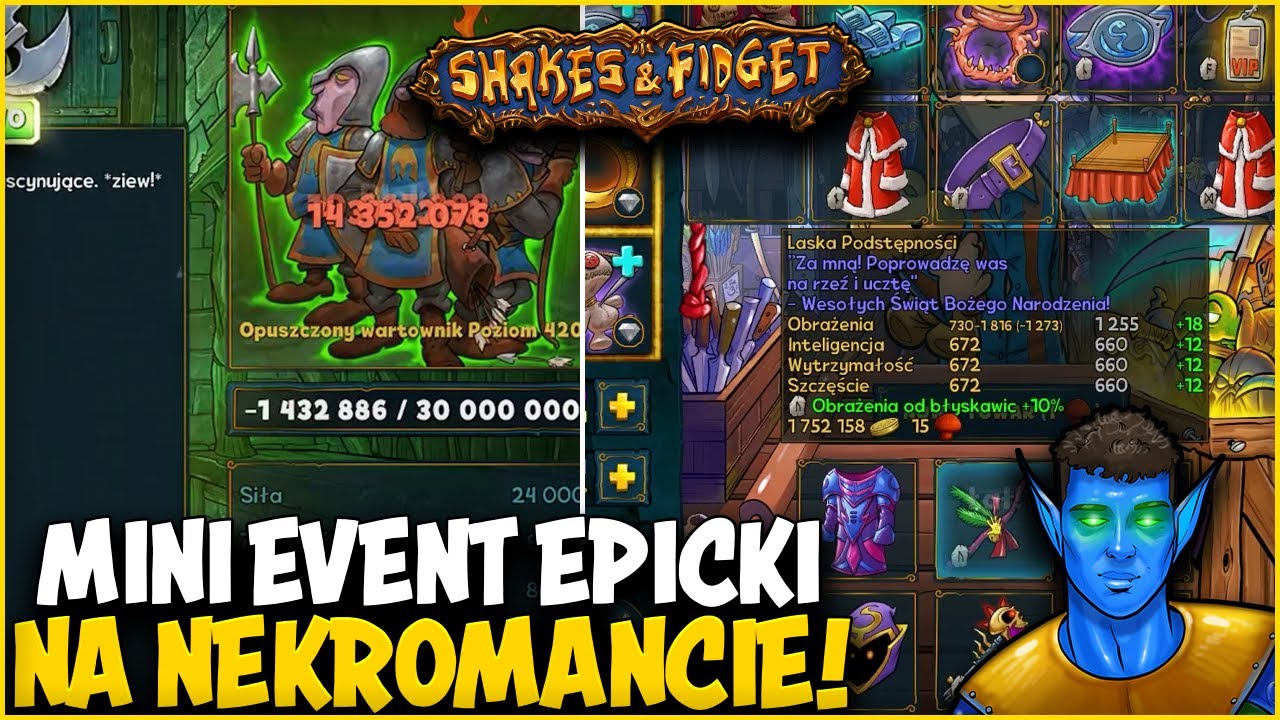 ⭐ MINI EVENT EPICKI PRZED LEGENDARNYM LOCHEM NA NEKROMANCIE ⭐ SHAKES ...