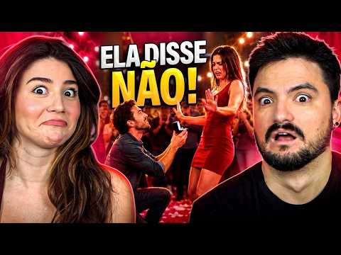 REAGINDO AOS PIORES PEDIDOS DE CASAMENTO com a Ju