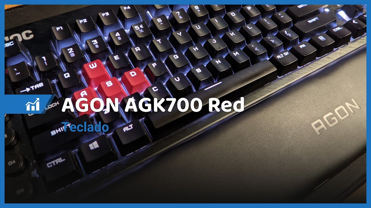 Teclado AGON AGK700 Red [Análise] - YouTube
