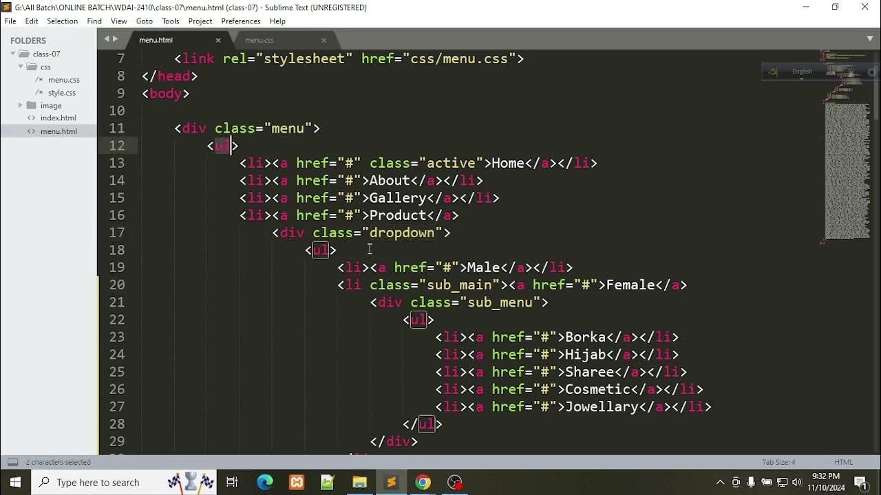 Website Design - Class - 12 - UY LAB ONLINE - (WDAI-2410) - Paid Course Free 2024 - ওয়েবসাইট ...