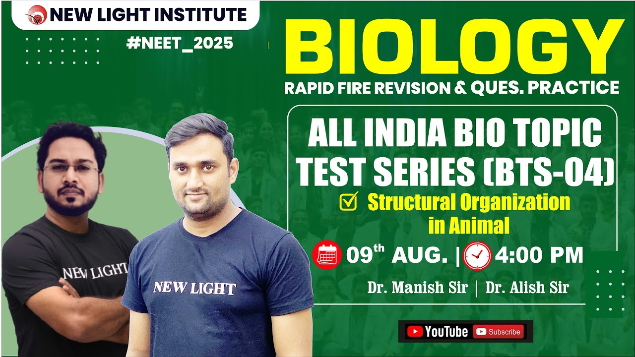 LIVE NEET 2025 | BIOLOGY RAPID FIRE QUES. PRACTICE SESSION | ALL INDIA ...