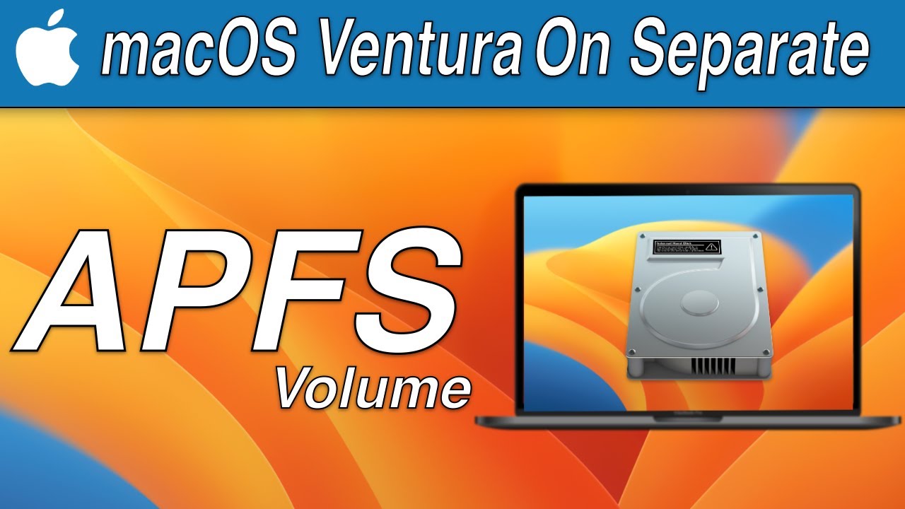 How To Install MacOS Ventura In Separate APFS Volume Clean Install How To Install MacOS Ventura In Separate APFS Volume Clean Install