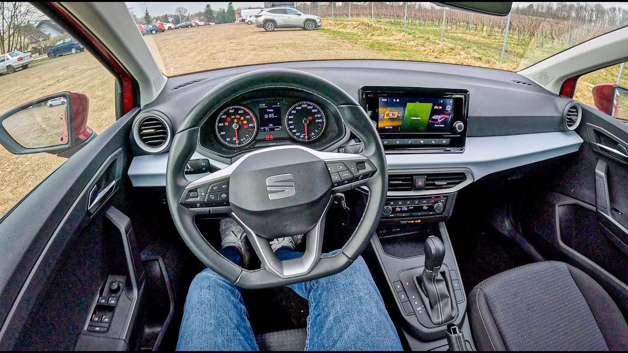 2024 Seat Ibiza 1 0 TSI 110HP 0 100 POV Test Drive 1986 Joe Black 2024-seat-ibiza-1-0-tsi-110hp-0-100-pov-test-drive-1986-joe-black