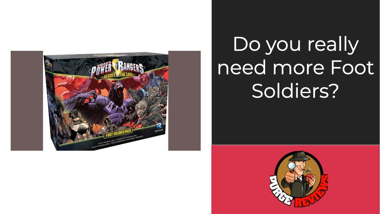 Power Rangers Foot Soldier Pack - YouTube