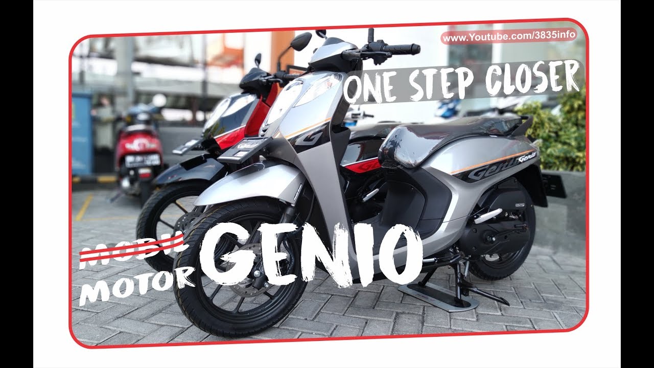 Honda Genio 110cc | Jumpa Pertama - YouTube