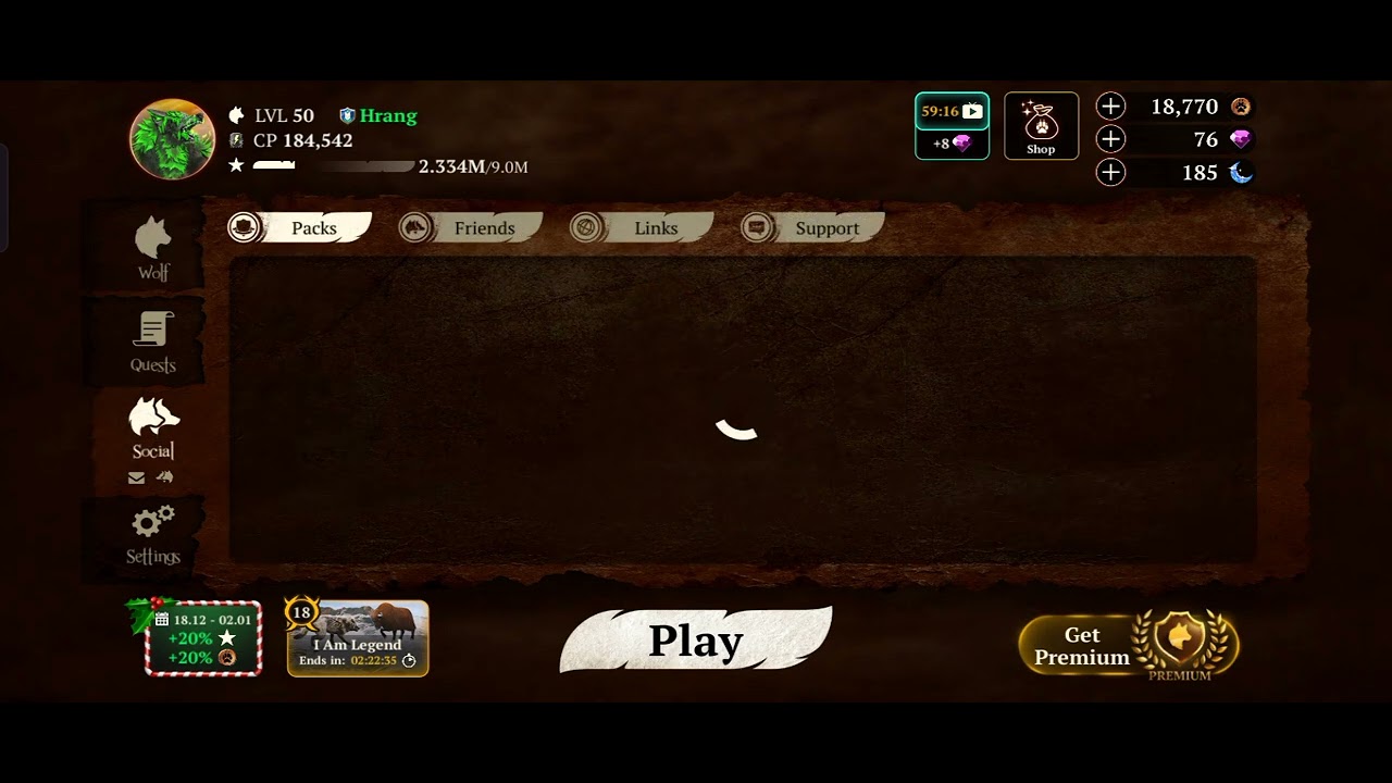 the wolf 50 lvl acc rare toxic wolf skin acc - YouTube