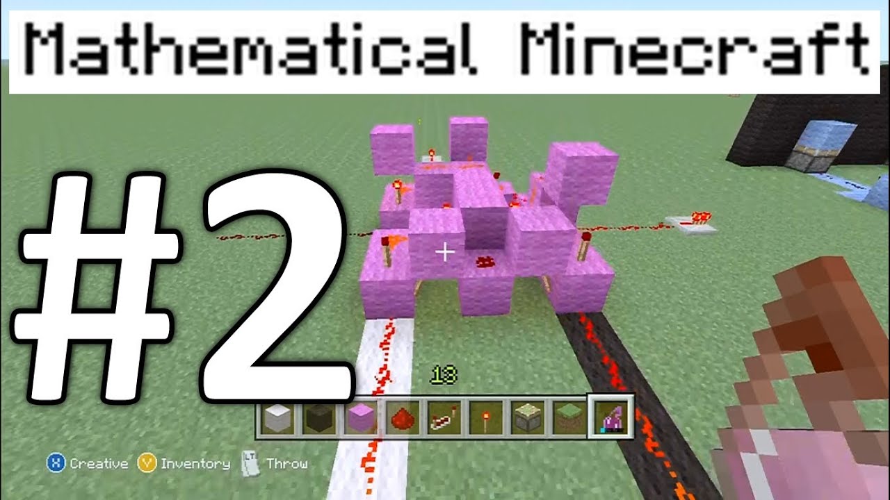 Redstone Binary Full Adder Mathematical Minecraft Ep 2 Youtube