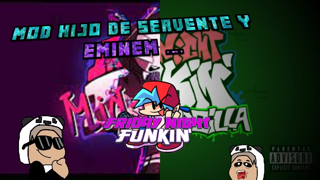 Mod Servente el hijo!! y Eminem ._. (FNF) panda32YT - YouTube