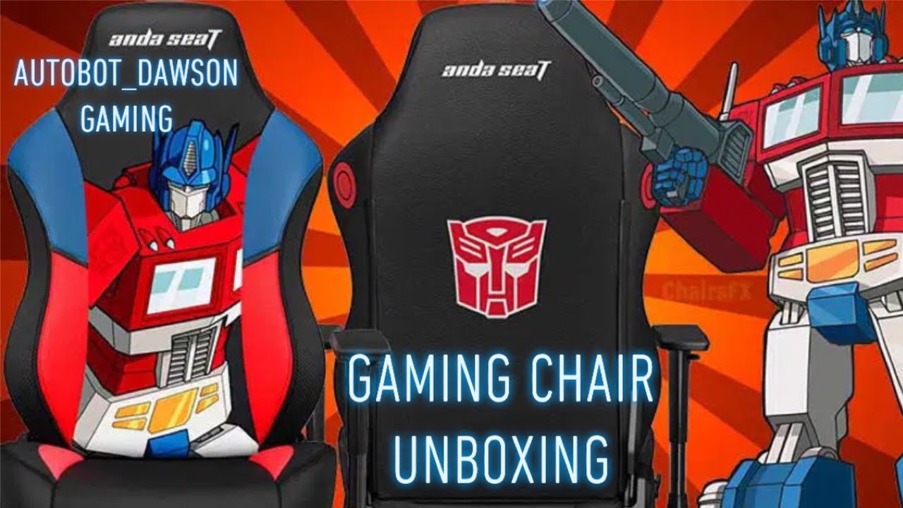 Anda Seat Gaming Chair UNBOXING! TRANSFORMERS OPTIMUS PRIME EDITION ...