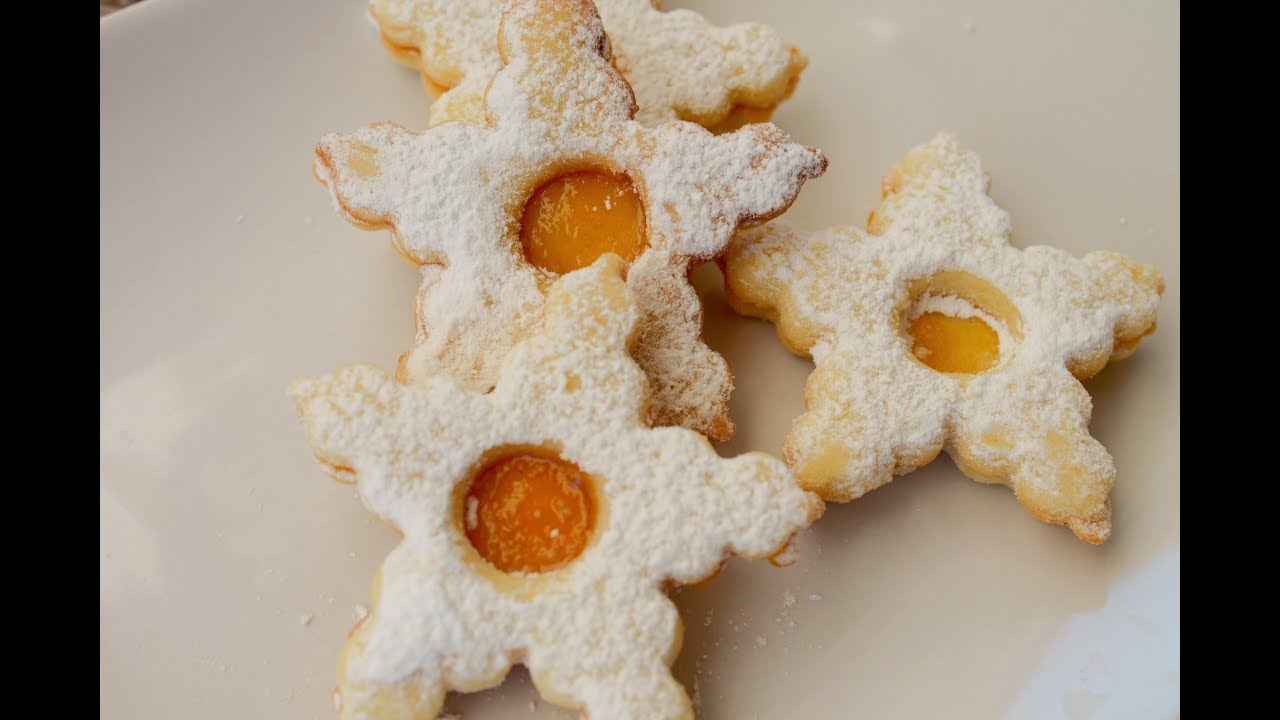 Sablés à la confiture RECETTE FACILE Par QUELLE-RECETTE - YouTube