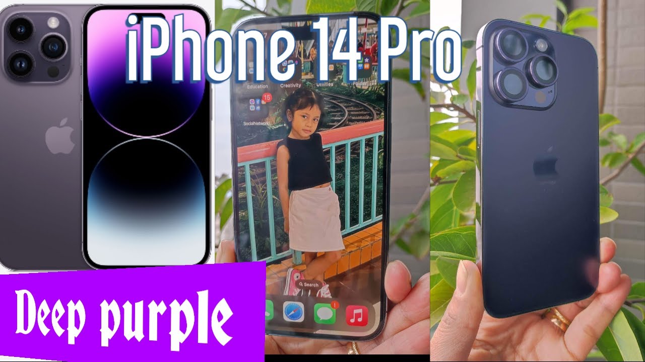 iPhone 14 Pro, Deep Purple - YouTube