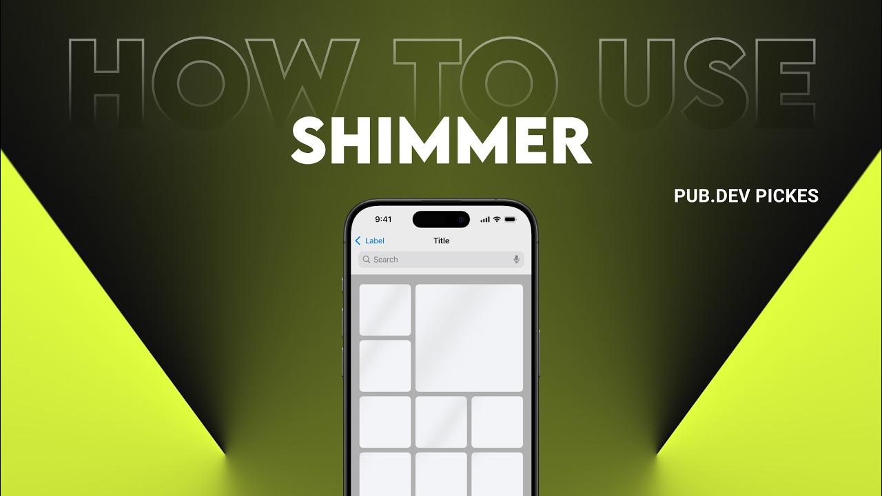 Flutter Shimmer Effect Tutorial: Create Stunning Loading Animations - YouTube