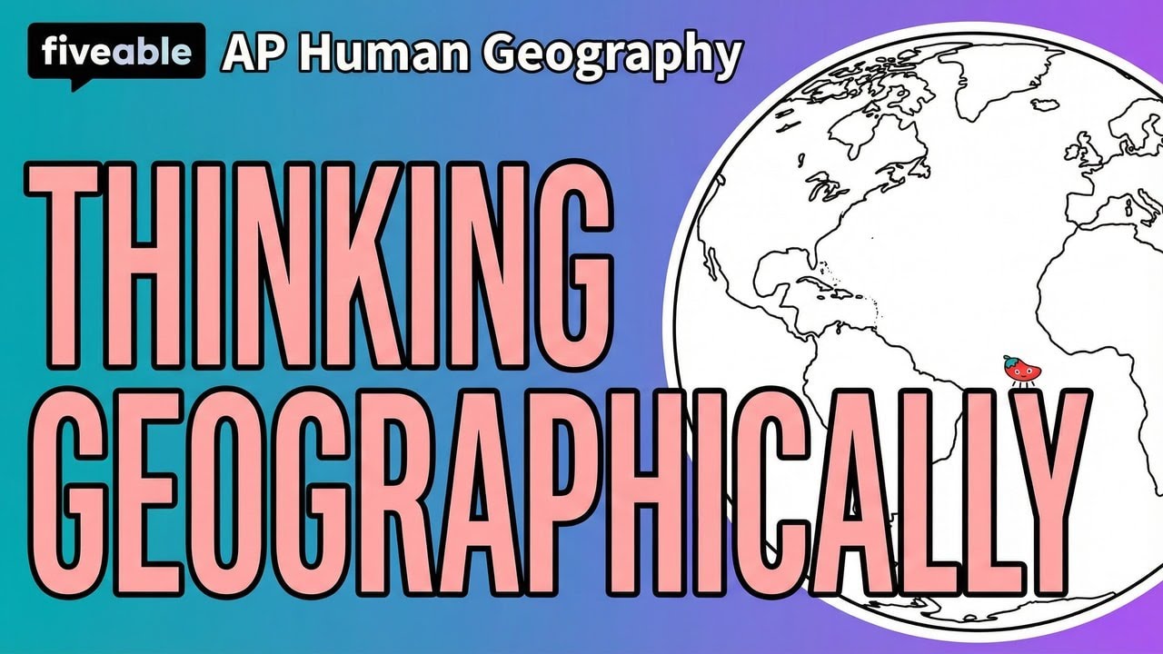 AP Human Geography - Unit 1 Review | Fiveable Cram Archive