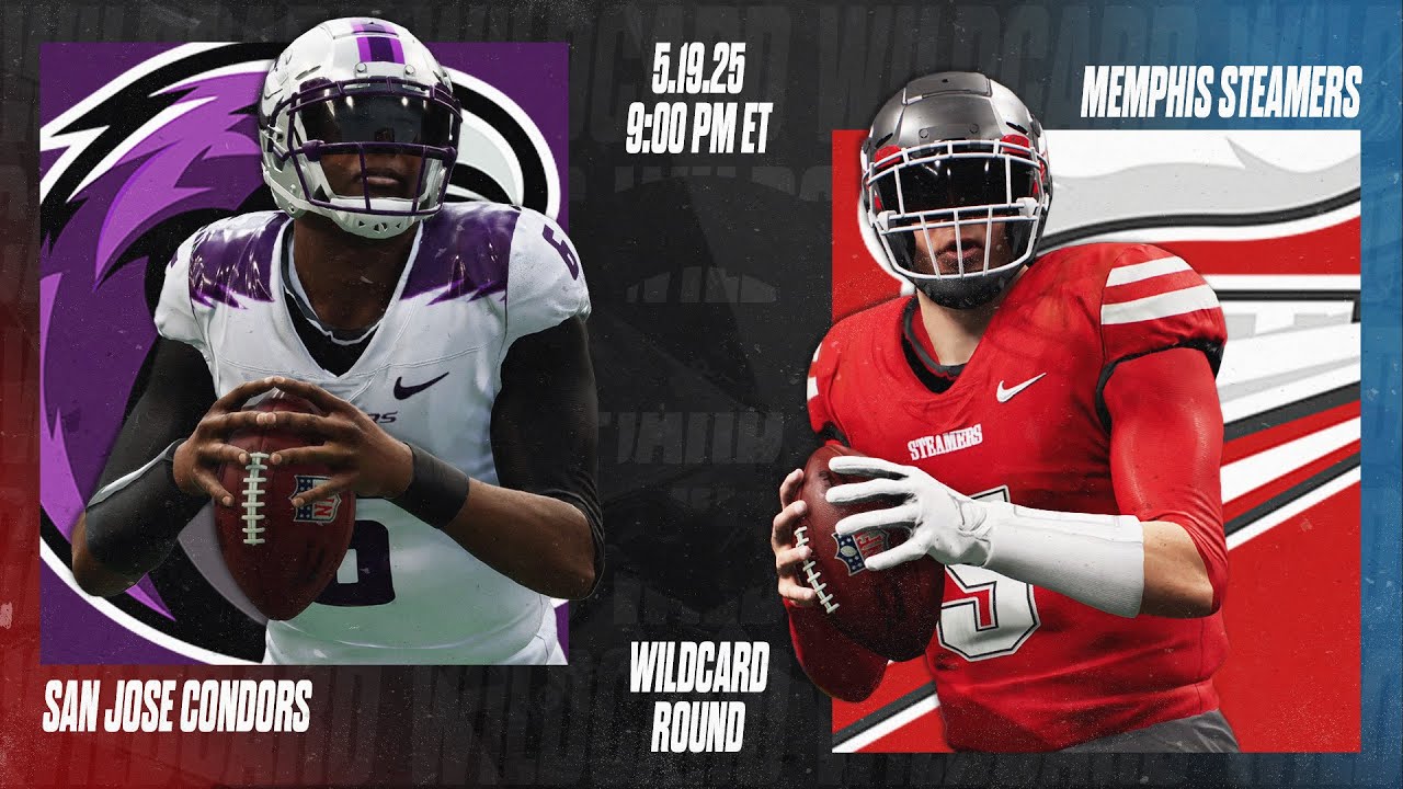 Madden 25: #5 Condors vs #4 Steamers Wildcard Round, RFL Season 9 ...