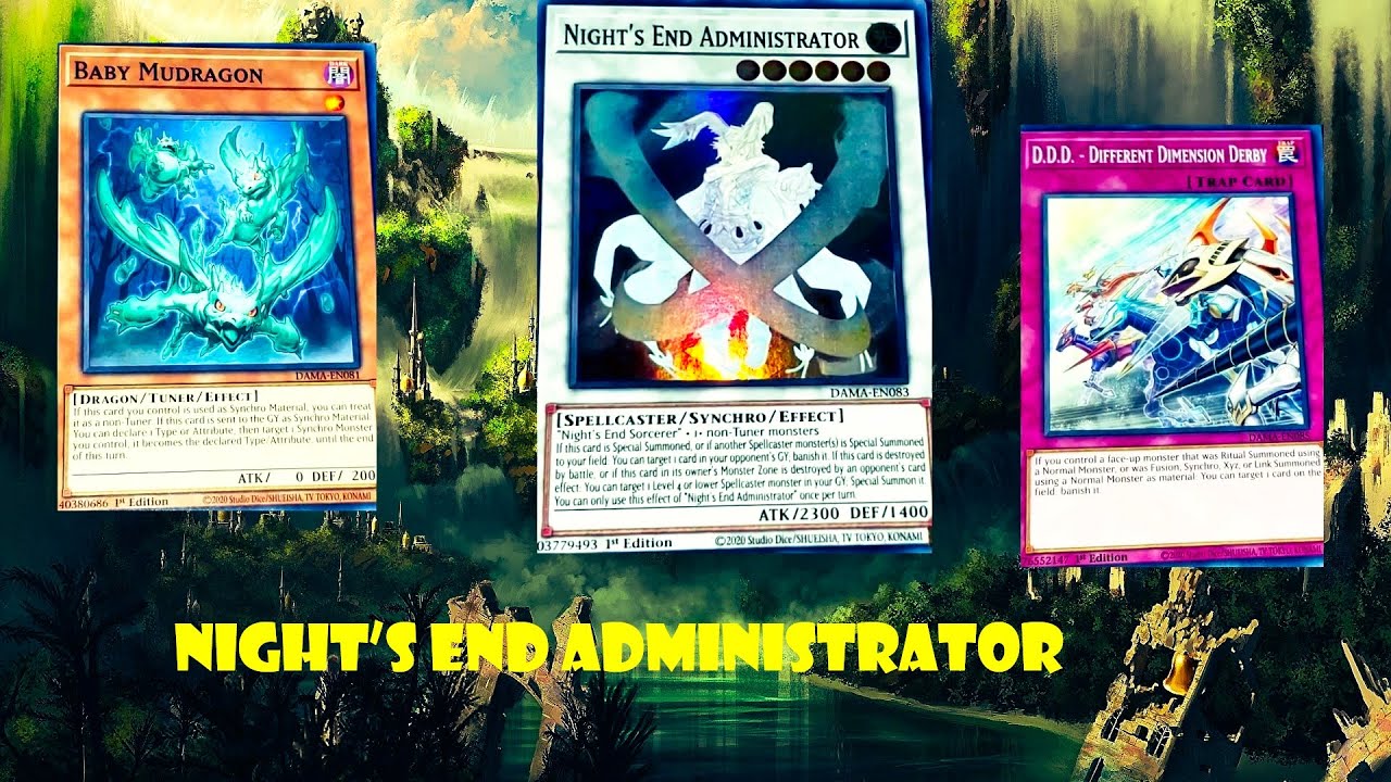 (YGOPRO)Night’s End Administrator,D.D.D. – Different Dimension Derby ...