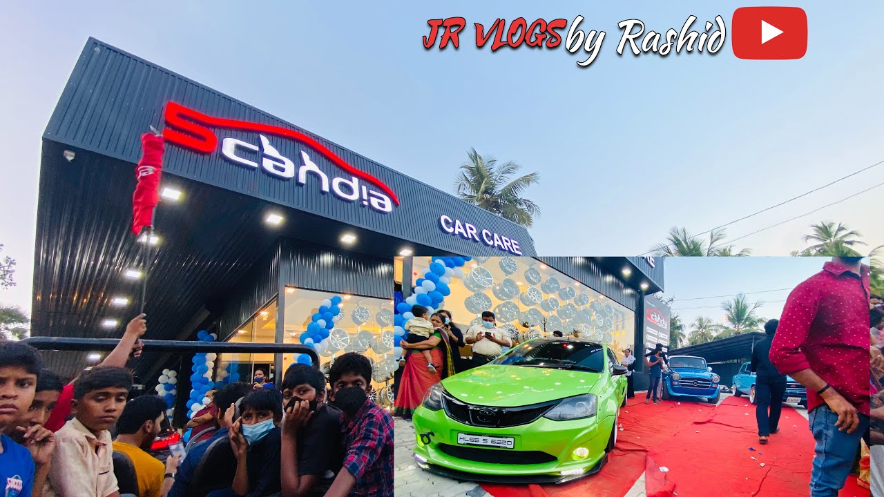 SCANDIA car care inauguration |valanchery|car meet|JR VLOGS by Rashid ...