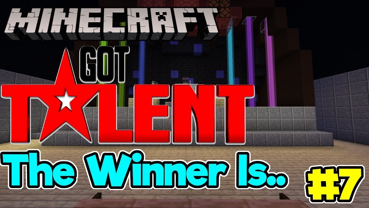 Minecraft Got Talent Singing Contest In 1.14 Ep 7 (And The Winner Is ...