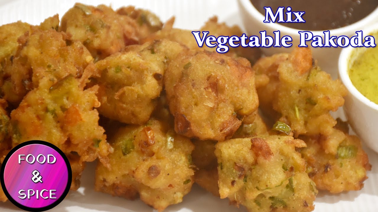 Mix Veg Pakoda || हलकी हलकी बरसात में पकोड़े खाने का मजा ही कुछ और है ...