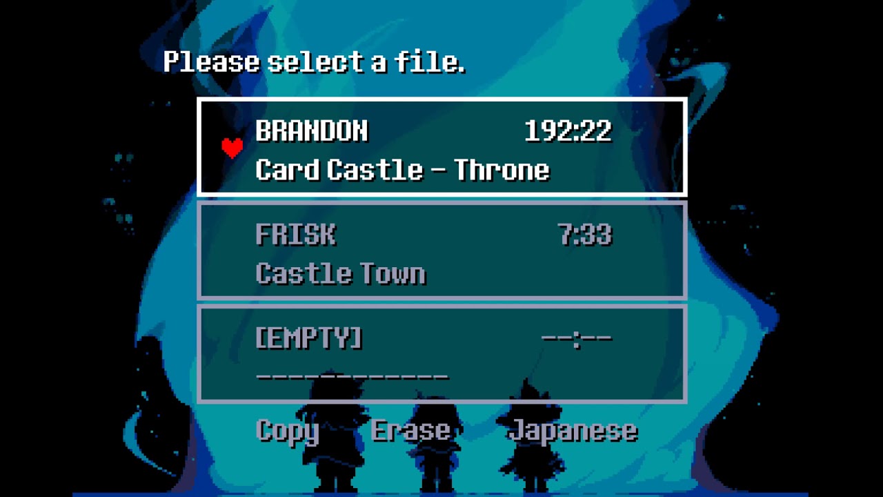 DELTARUNE File Select OST - YouTube