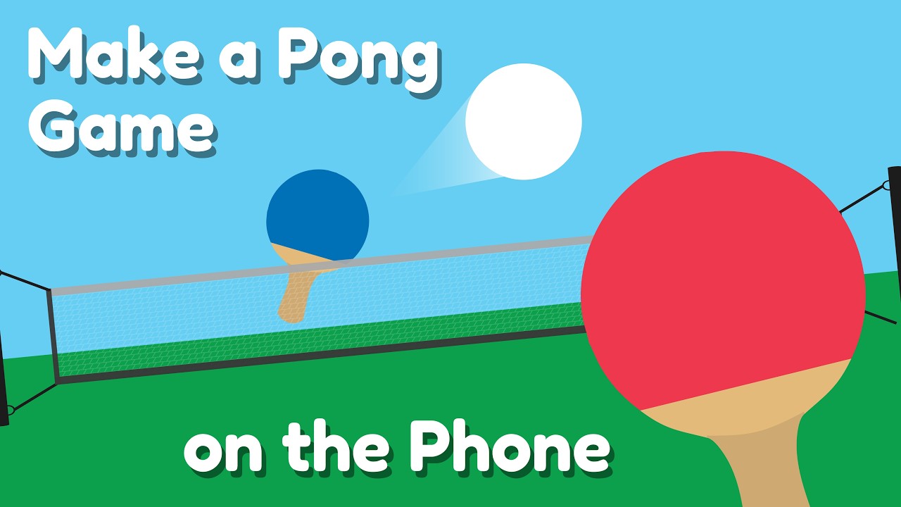 How to Make a Ping-Pong Game on the Phone | Example Project - YouTube