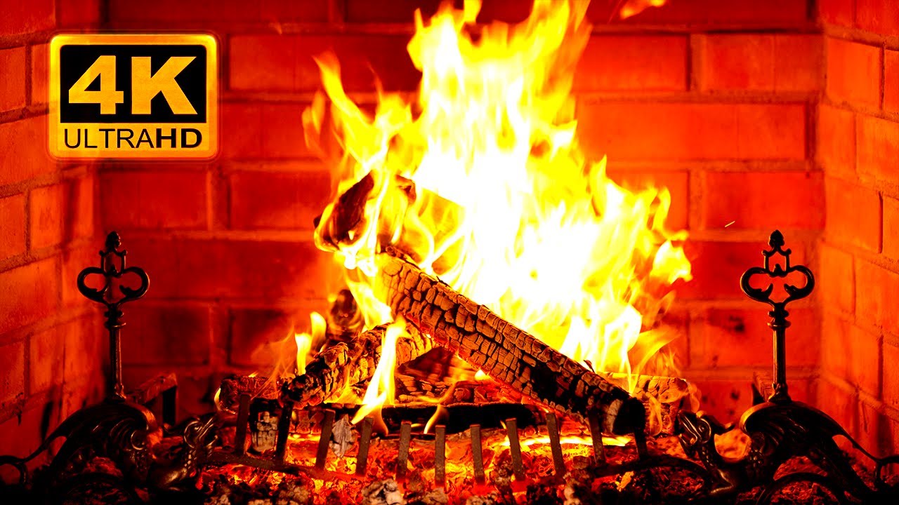 🔥 Fireplace NO ADS. Cozy Fireplace 4K Ultra HD - YouTube