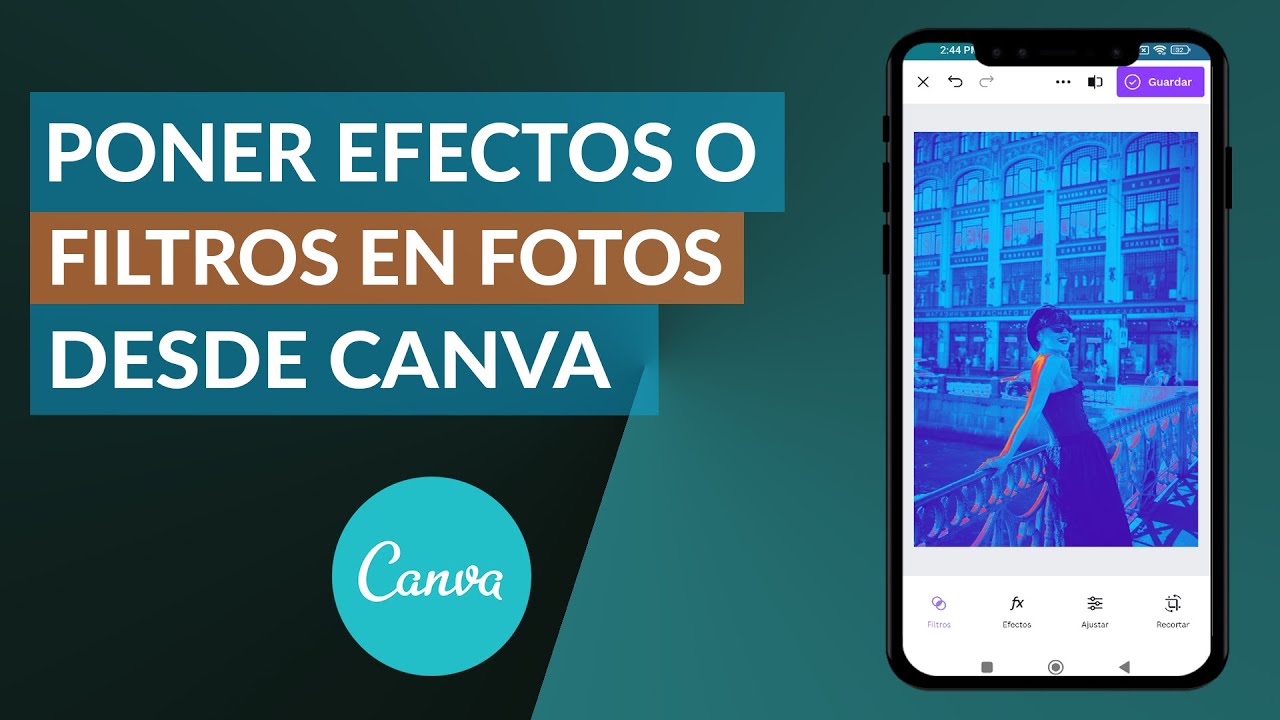 ¿Cómo poner efectos o filtros en fotos desde 'CANVA'? - Crea tus ...