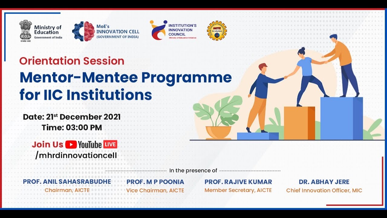 Orientation & Demonstration session on Mentor-Mentee program for the ...