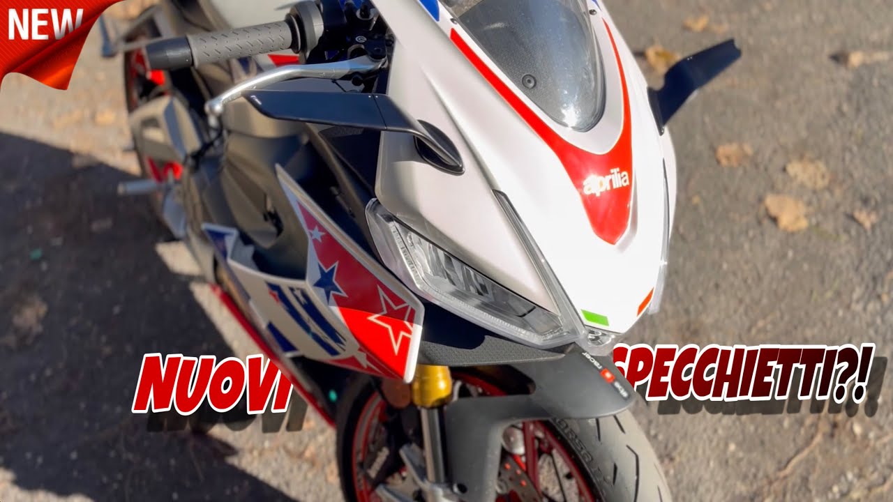 NUOVI SPECCHIETTI?! / RIZOMA STEALTH RS660 (RS660 POV)* - YouTube