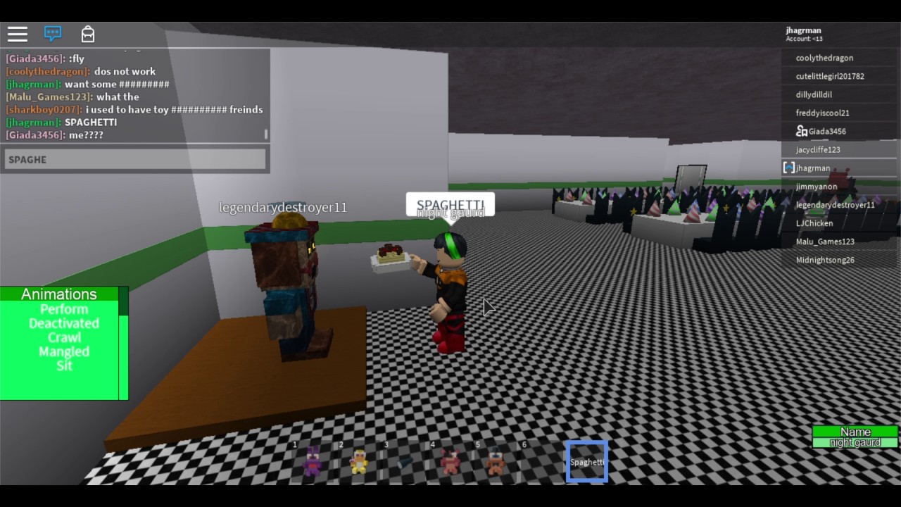 ROBLOX FNAF WITH SPAGHETTI - YouTube