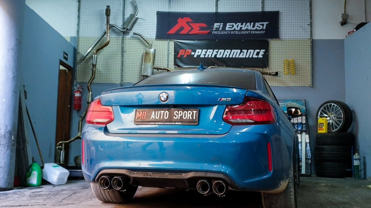 BMW M2 F87 Exhaust Sound X Fi EXHAUST X M.B. Auto Sport X PP ...