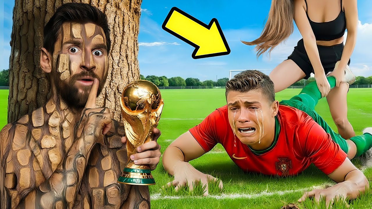 Messi and Ronaldo reclaim FIFA World Cup Trophy from female assassin ...