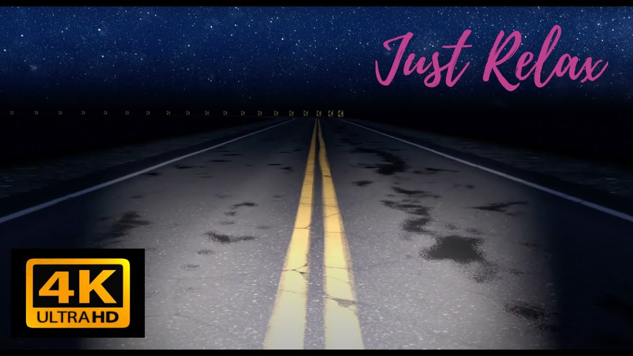 Calming Night Drive | 4K | Relaxing Music - YouTube