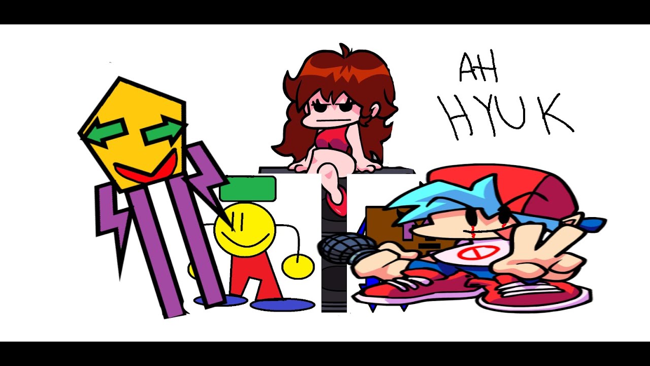 its my turn now / fnf vs mokey LOL / ah hyuck - YouTube