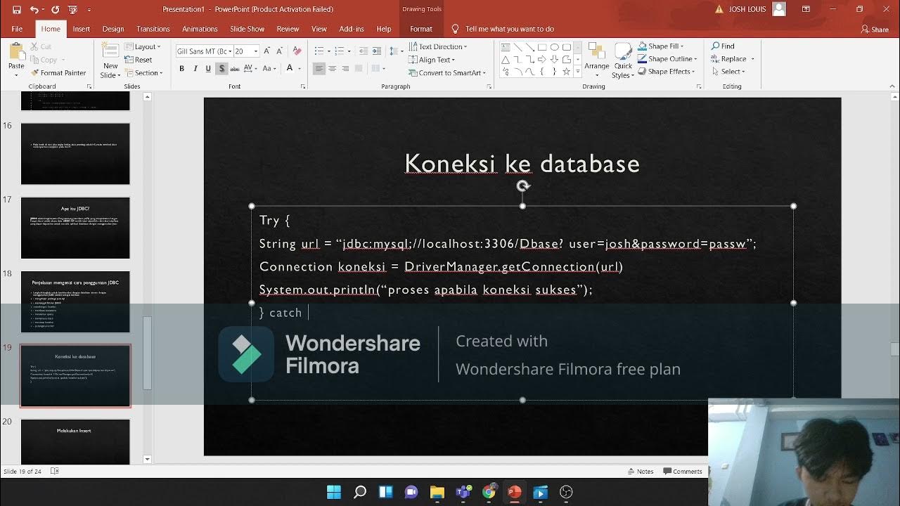 CARA MENGGUNAKAN JDBC DAN LANGKAH LANGKAH BESERTA CONTOHNYA - YouTube