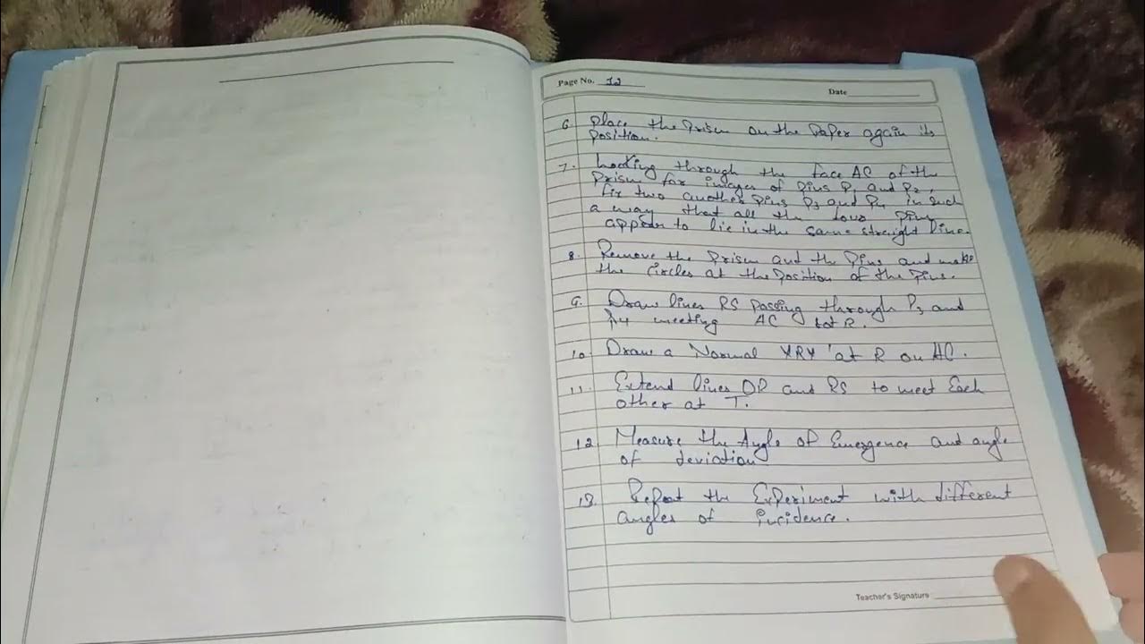 class -10 Science practical file . Notes | Properties of An acid ...