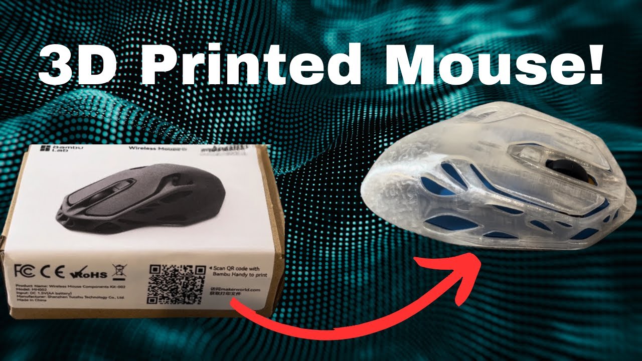 3D Printed Mouse | Bambulab Mouse Kit (Pt1) - YouTube