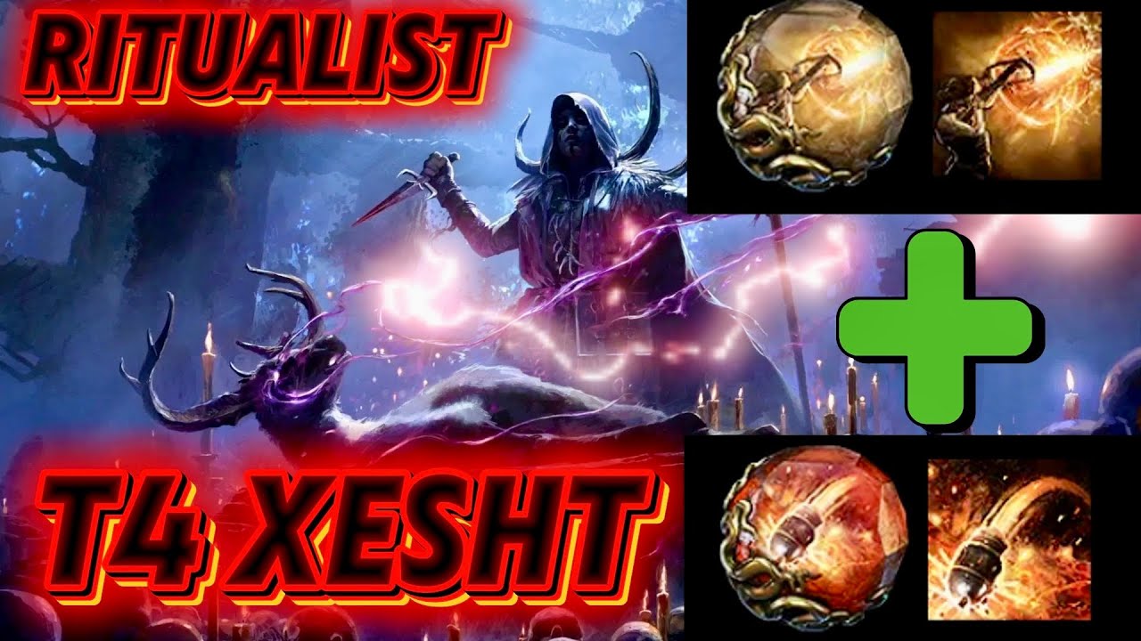 [POE2] Ritualist Molten Blast Grenade T4 Xesht - YouTube