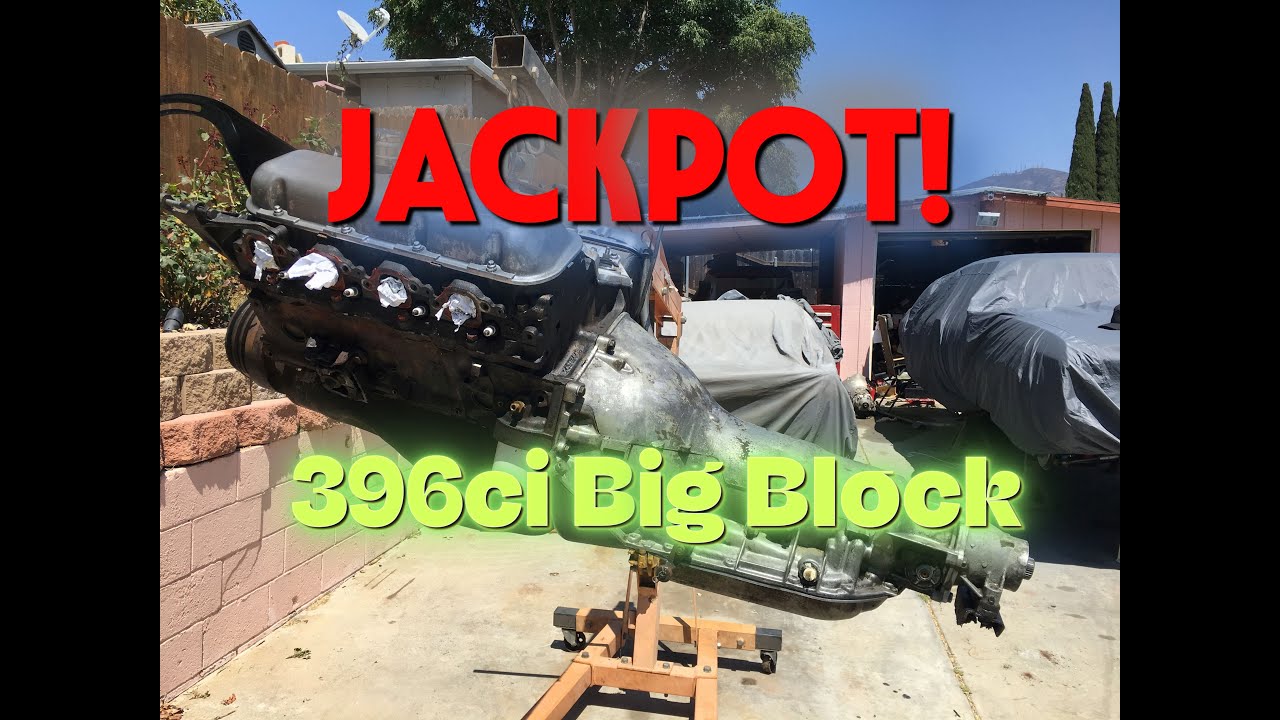 396ci motor post - YouTube