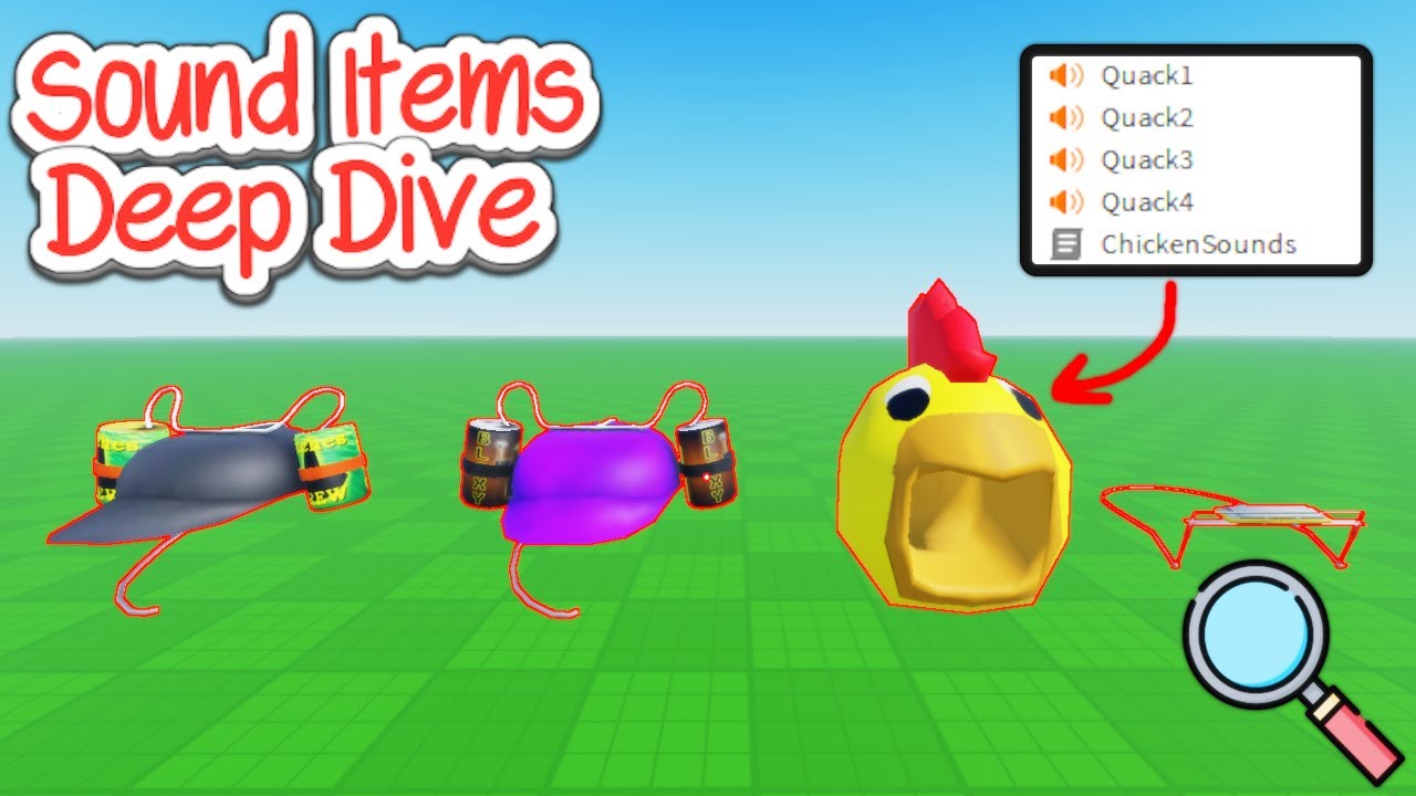 Roblox Studio Deep Dive in The 4 Sound Accessories! - YouTube