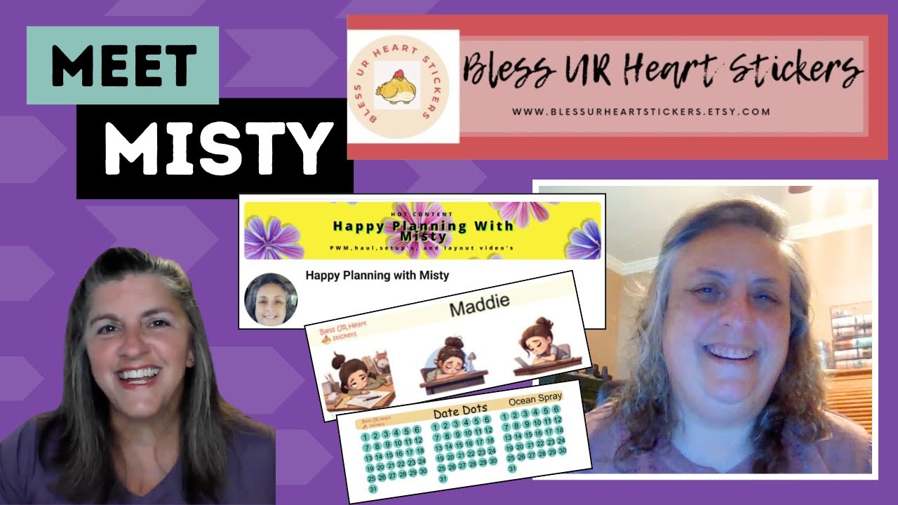 Introducing Misty and Bless Ur Heart Stickers! - YouTube