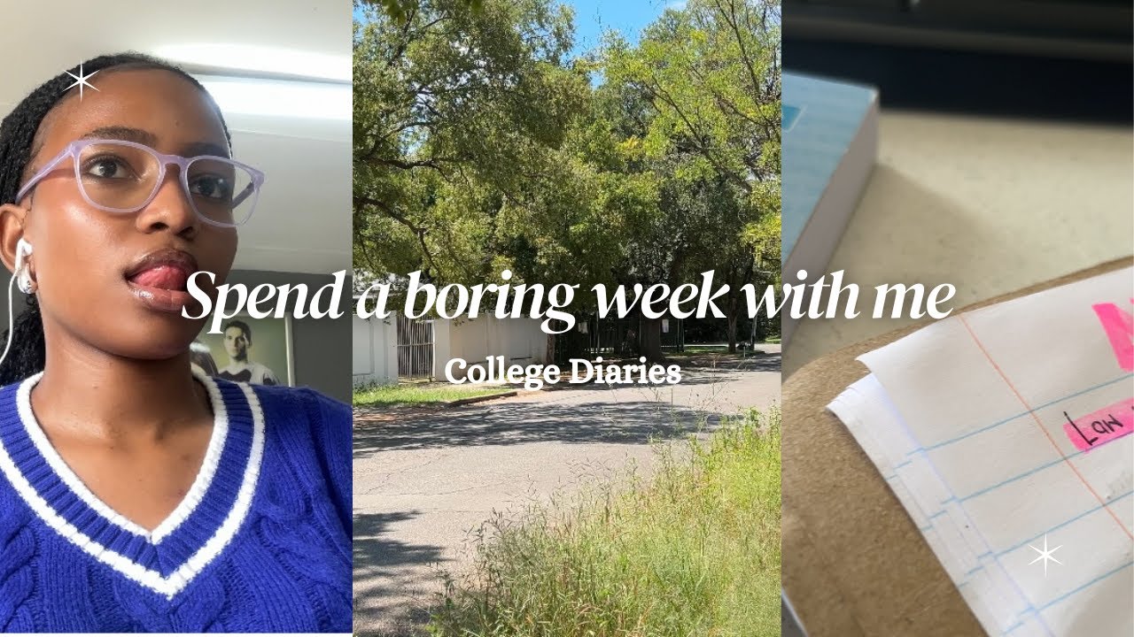 Spend a boring week in my life|| Attend Class,Food and more - YouTube